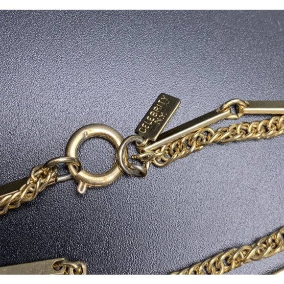 Celebrity NY | Jewelry | Celebrity Ny Long Layered Chain Necklace Gold ...